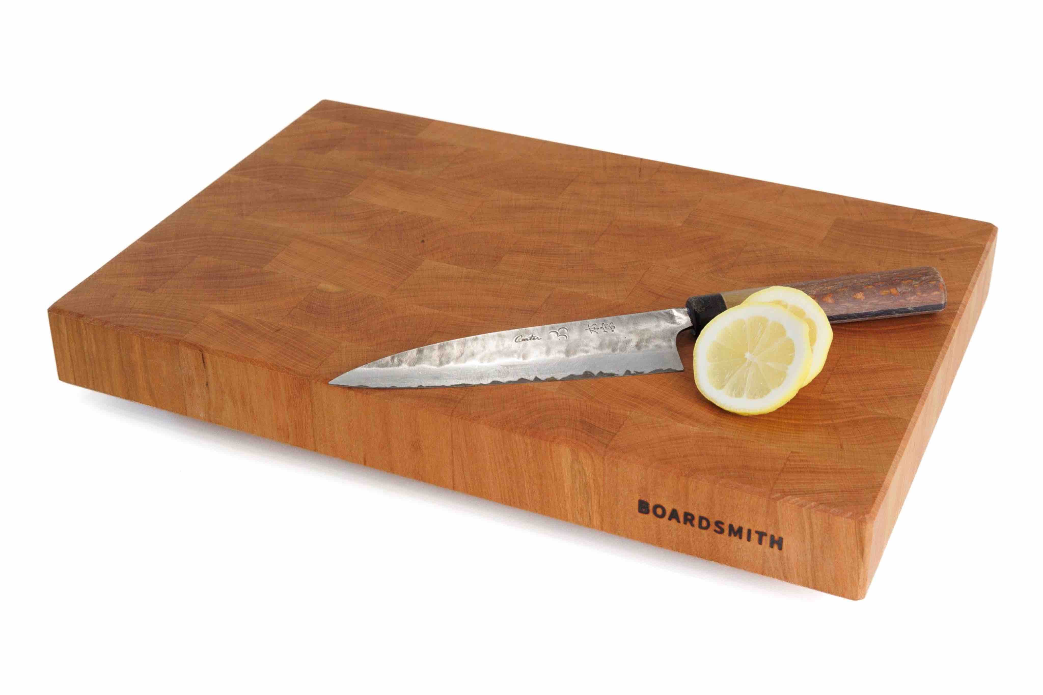 Cherry Wood End Grain Cutting Board/Butcher Block | The Boardsmith