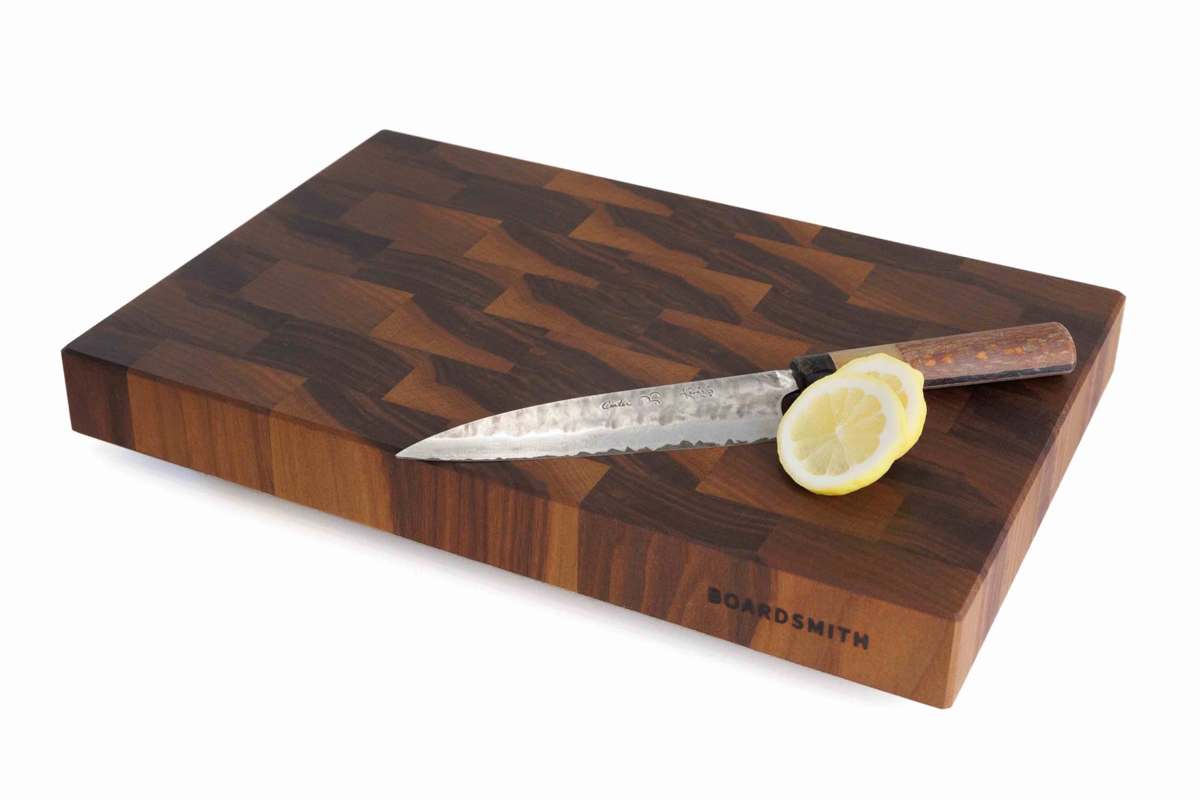 Black Walnut End Grain Cutting Board Butcher Block The Boardsmith